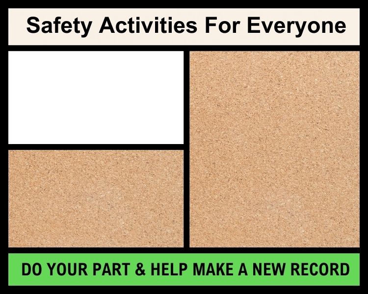 Personalized Information And Workplace Safety Cork Boards