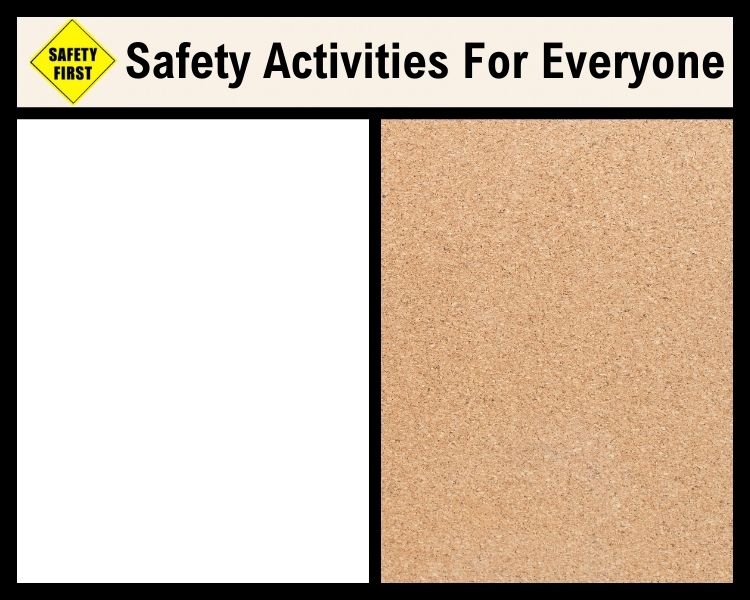 Personalized Information And Workplace Safety Cork Boards