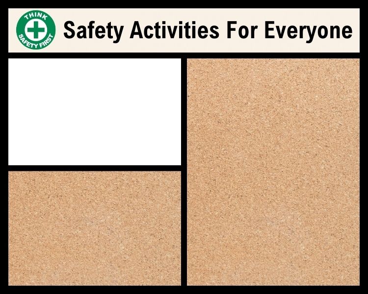 Personalized Information And Workplace Safety Cork Boards