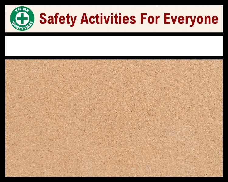 Personalized Information And Workplace Safety Cork Boards