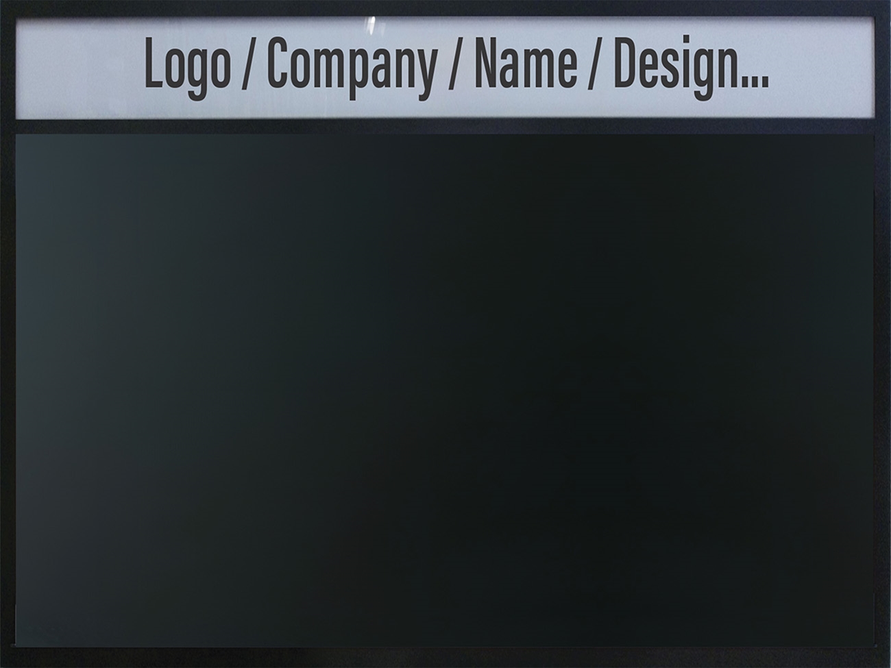 IB810 - Information Board with Header